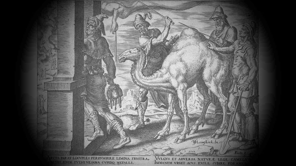 THE CAMEL AND THE NEEDLE’S EYE. - Millennial Dawn